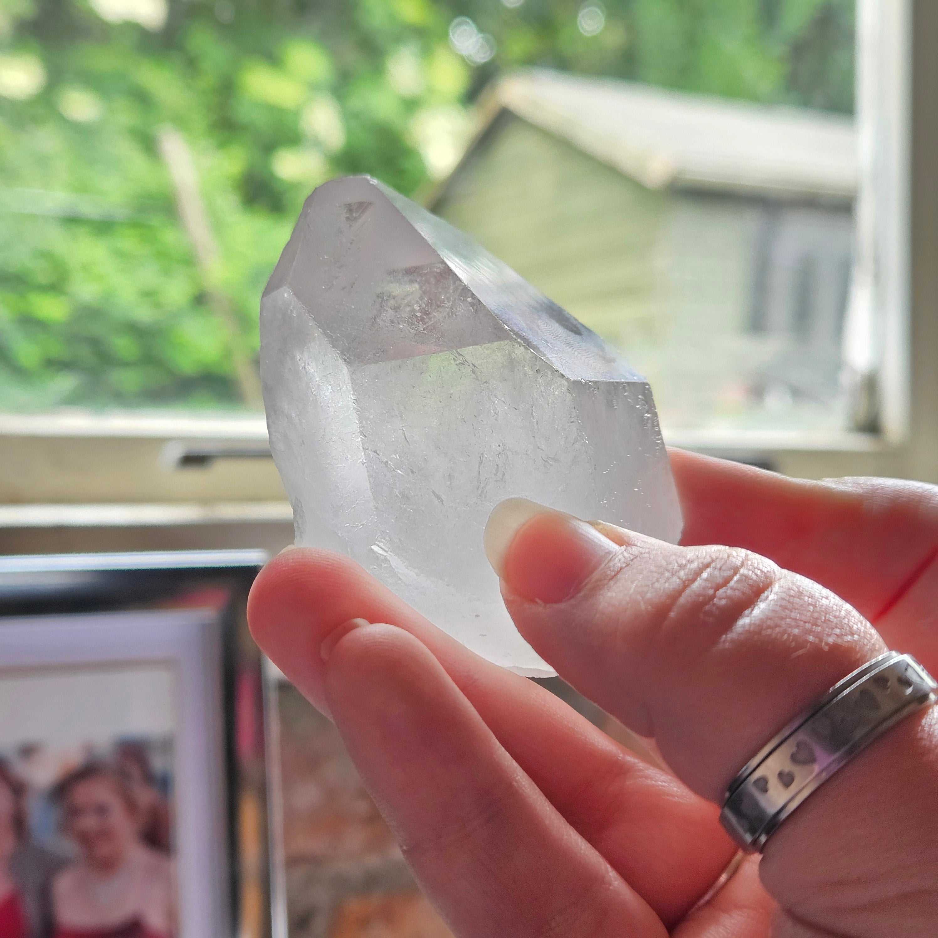 Clear Quartz Chunk – Pixel & Pyrite